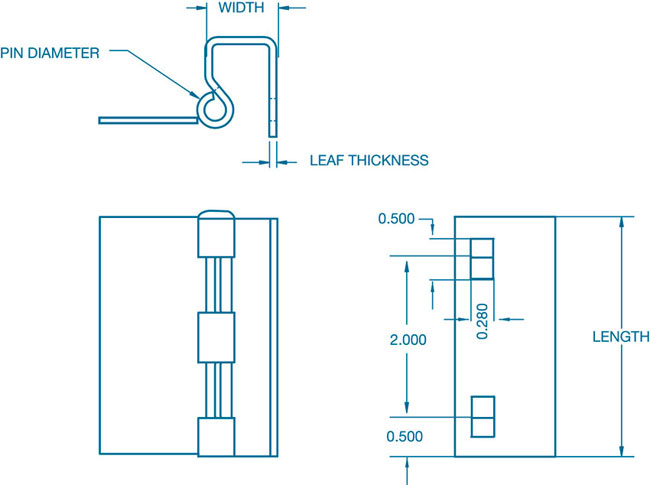 CONCEALED HINGES - Normont Systems