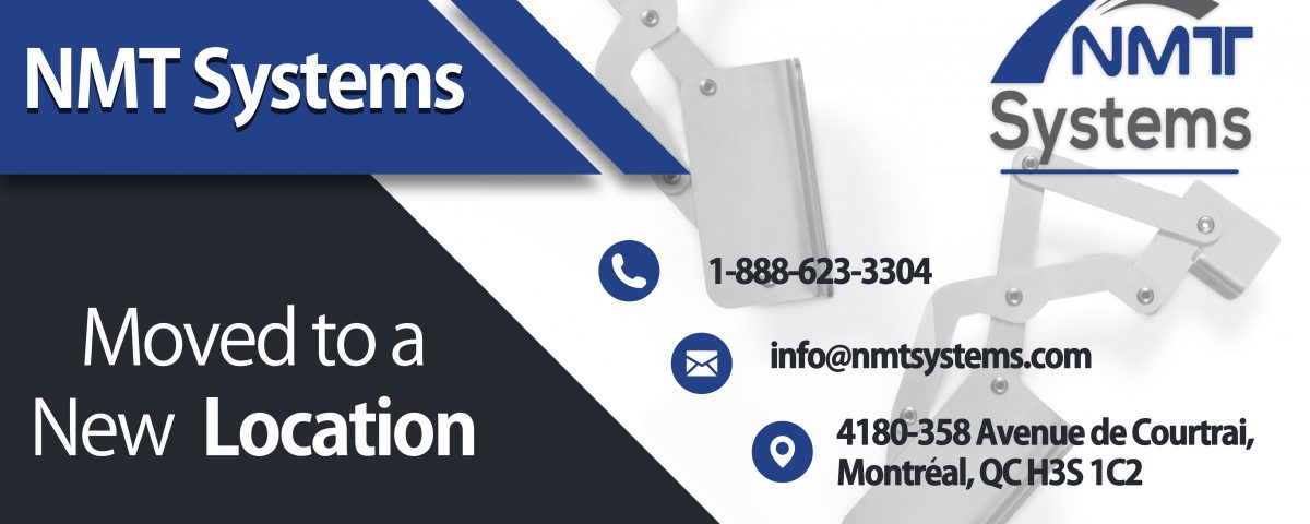 NMT Canada moved to a new location! – Normont Systems